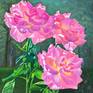 Roses of Seasons Painting by Galina Lintz | Saatchi Art