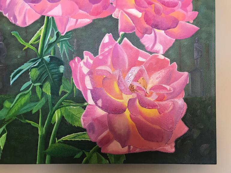 Roses of Seasons Painting by Galina Lintz | Saatchi Art
