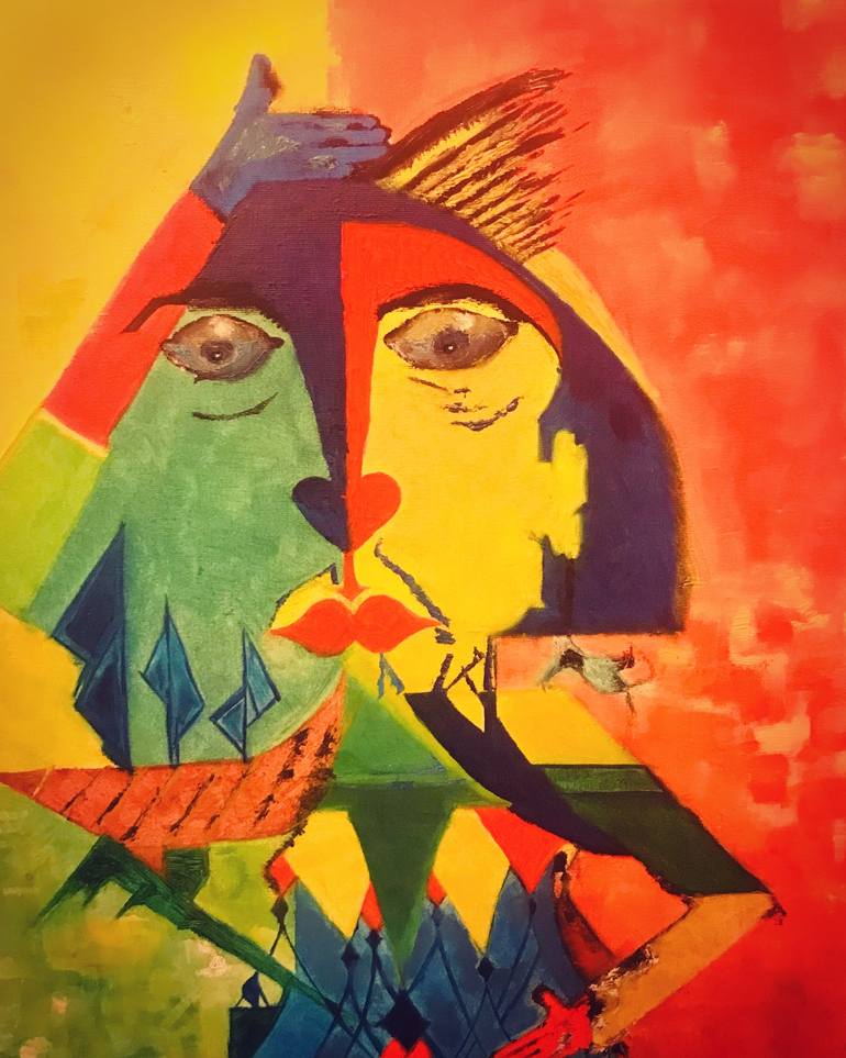 Face Painting by Grisha Asatryan | Saatchi Art