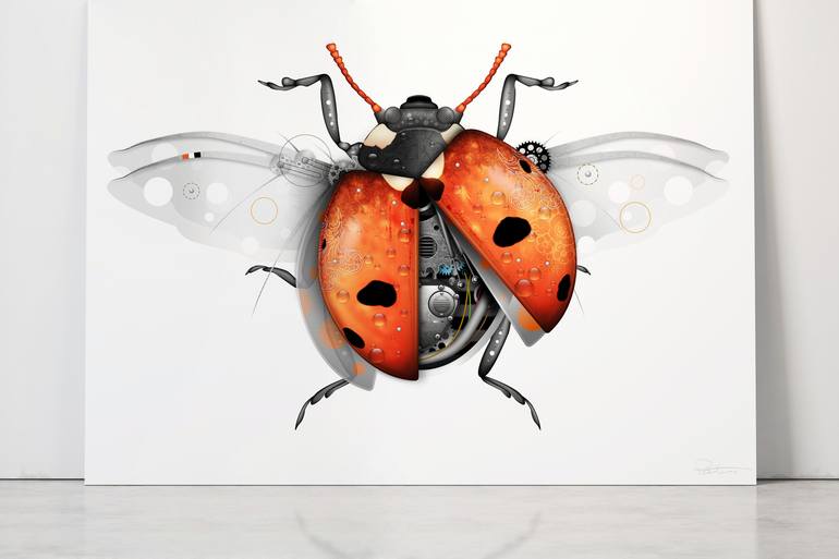 Ladybird - Limited Edition of 1 Mixed Media by Michael Pantuso ...