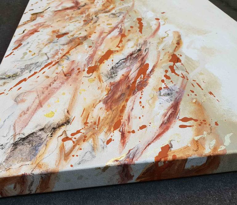 Ember Flicker Painting by Laurie Franklin | Saatchi Art