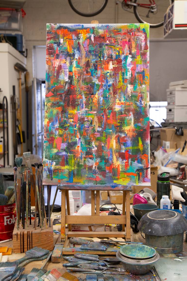 Watcher x 1 #2 Painting by Brian Thomas Jones | Saatchi Art