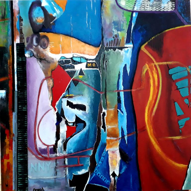 Equilibrium Painting by Geraldo Braga | Saatchi Art