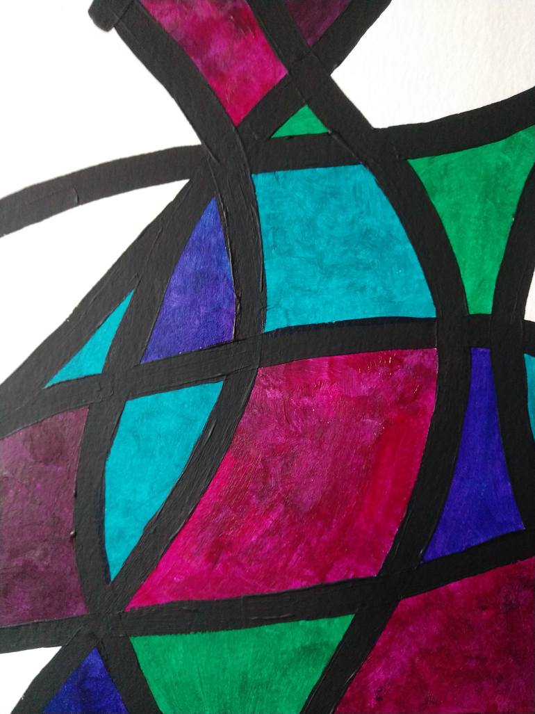 Burlesque Painting by MM Eskelin | Saatchi Art