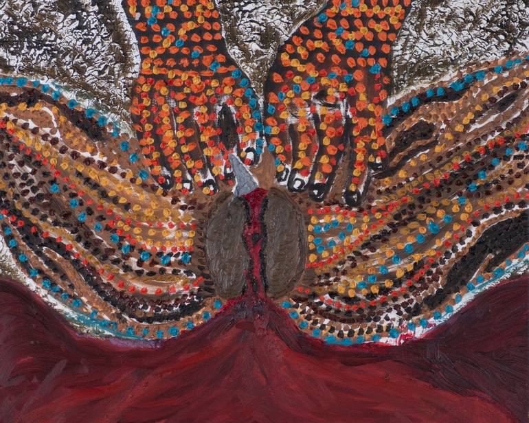 Mutilation Painting by Daniella Colombo-Dougovito | Saatchi Art