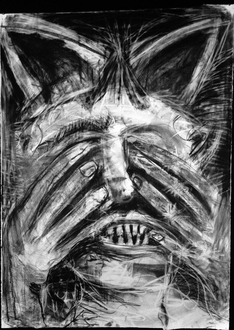 shame Drawing by Ricardo Hernandez-Santiago | Saatchi Art