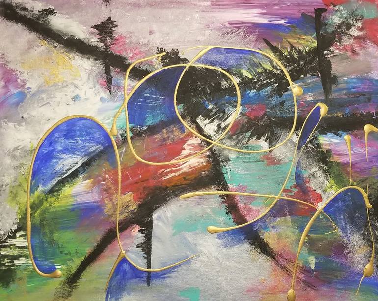 Dizzy Painting by Rebecca Bouthillette | Saatchi Art