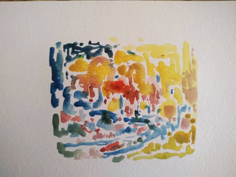 Landscape #a4 Painting by Tony Balak | Saatchi Art