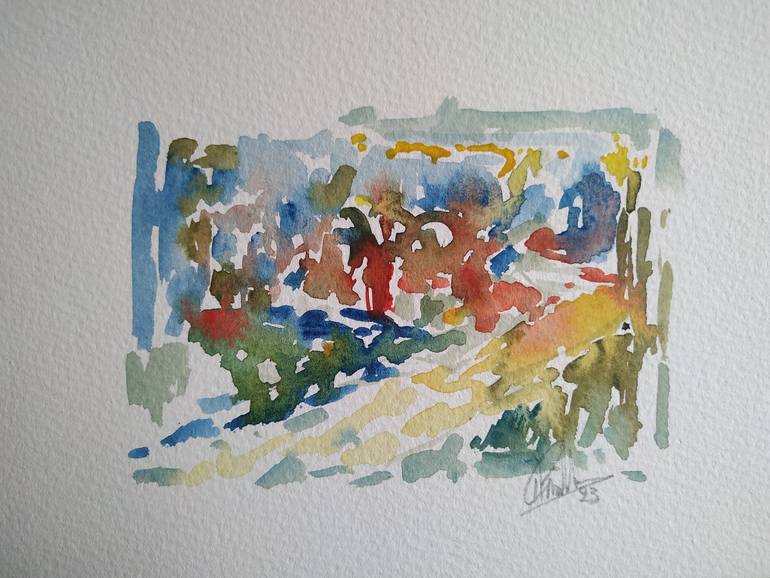 Landscape #a8 Painting by Tony Balak | Saatchi Art