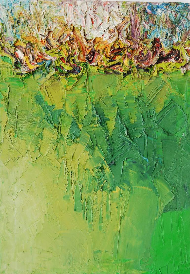 landscape oil on canvas #1 Painting by Tony Balak | Saatchi Art