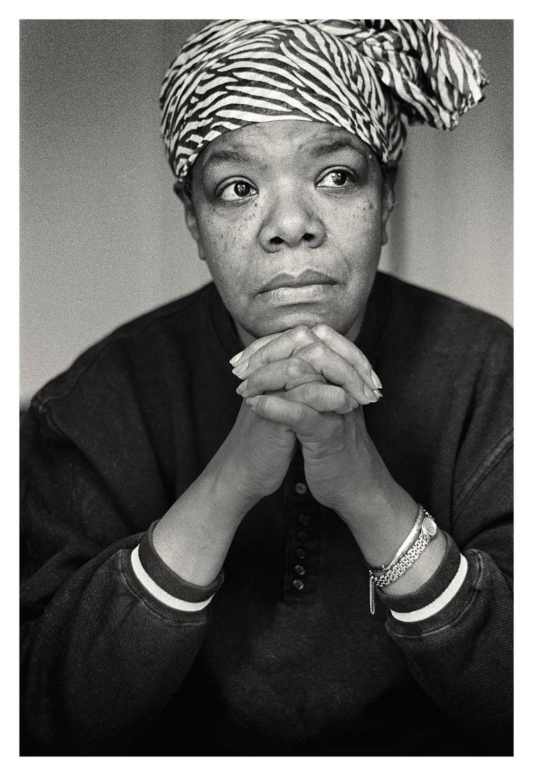 Maya Angelou, photograph. Photography by Stephen Parker | Saatchi Art