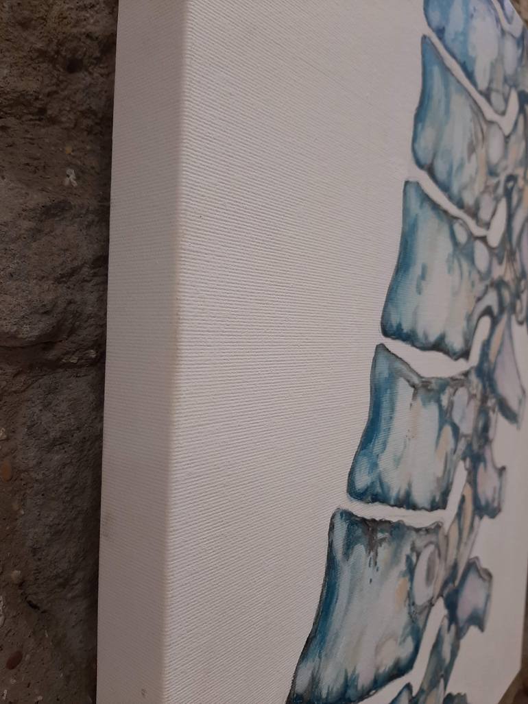 Unchanging Blue #2 Painting by Iryna Larycheva | Saatchi Art