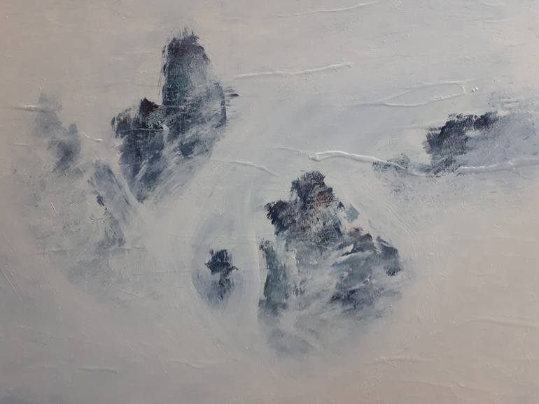 Chinese shanshui Painting by Caoyun Zhan | Saatchi Art
