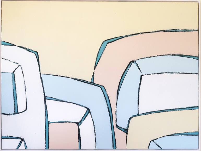 Soft Serve Painting by Darren White | Saatchi Art