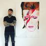 Ziggy Stardust Painting by Elliot Curtis | Saatchi Art