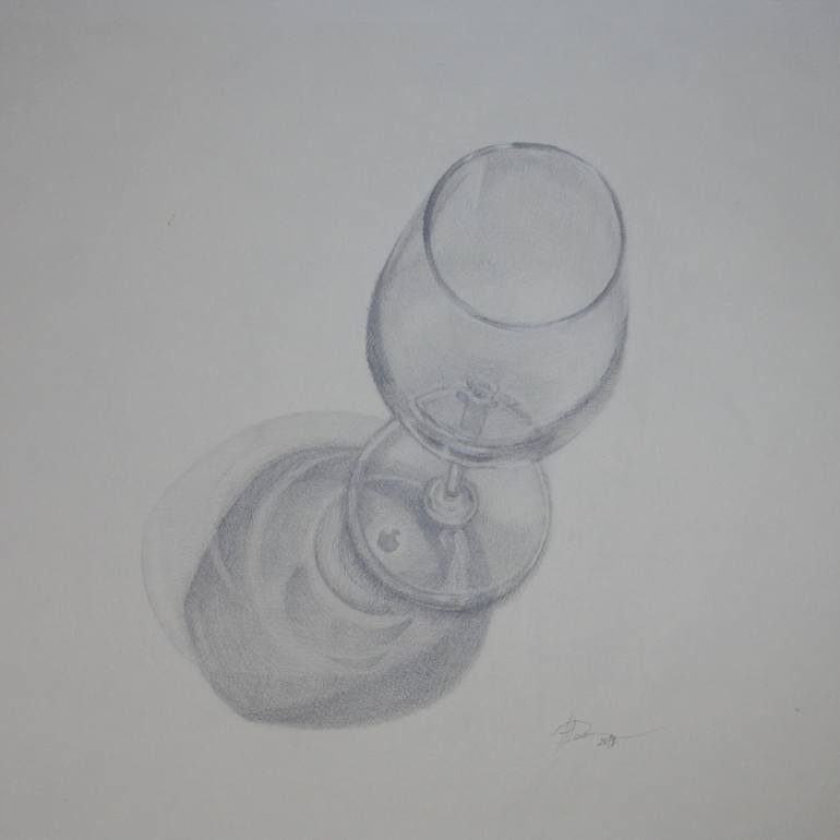 Shadows fade at noon Drawing by Natalia Danilina | Saatchi Art