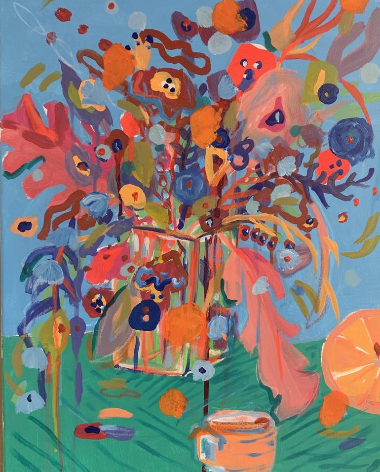 Pollen Painting by Lauren Collins | Saatchi Art