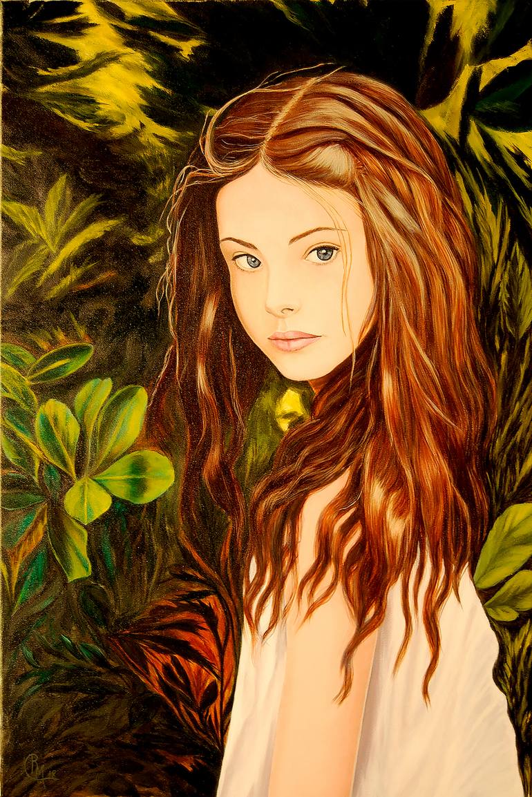 Lisette Painting by Roberto Mutti | Saatchi Art