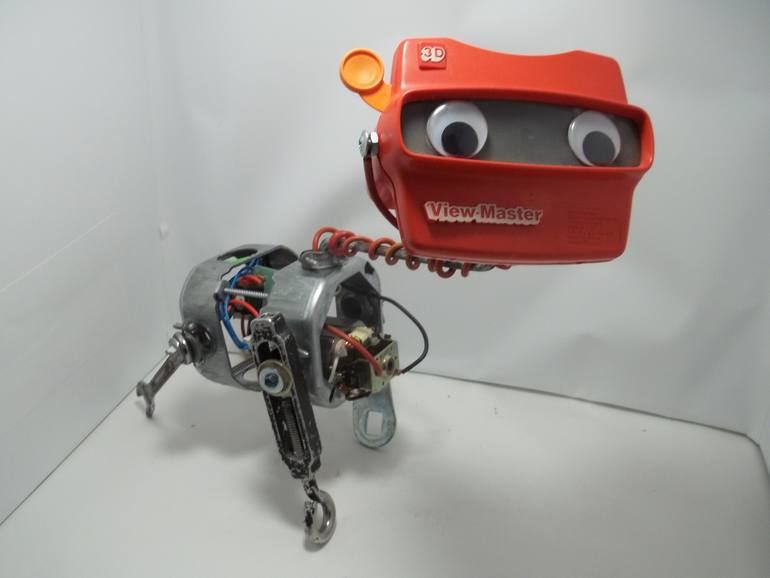 View-Bot Sculpture by Tony Gisoni | Saatchi Art