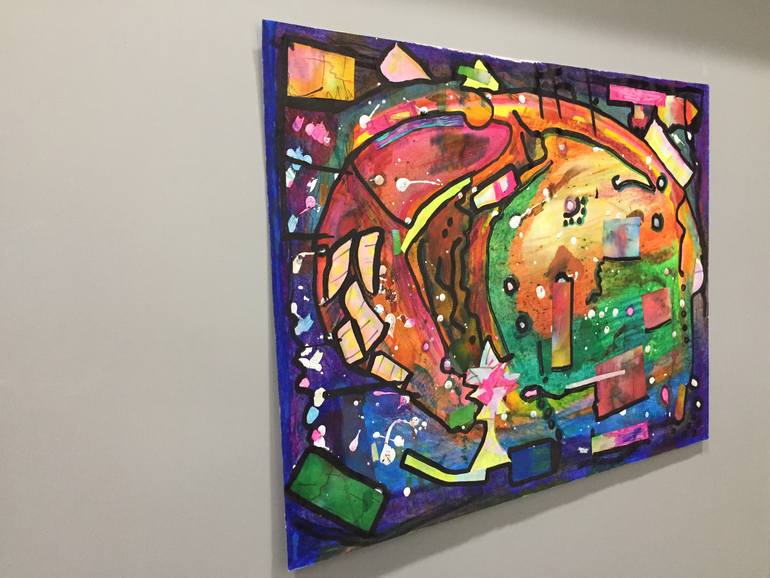 Planet Soup Drawing by David Beale | Saatchi Art