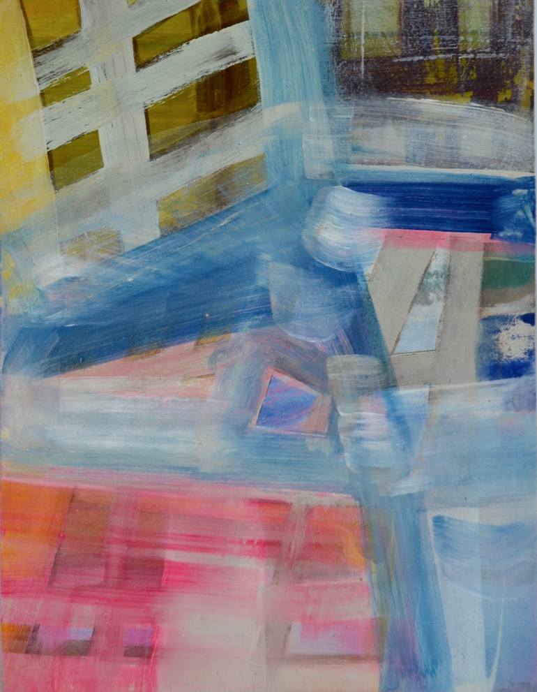 Bird glass water Painting by David Phillips | Saatchi Art