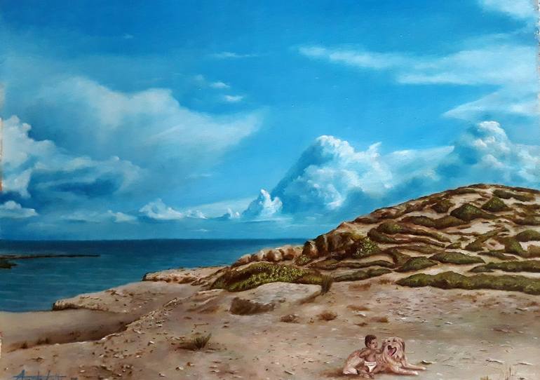 Intensità di fine estate Painting by Angelo Lotti | Saatchi Art