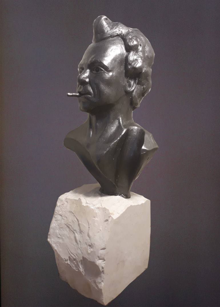 Authoritarian man Sculpture by Angelo Lotti | Saatchi Art