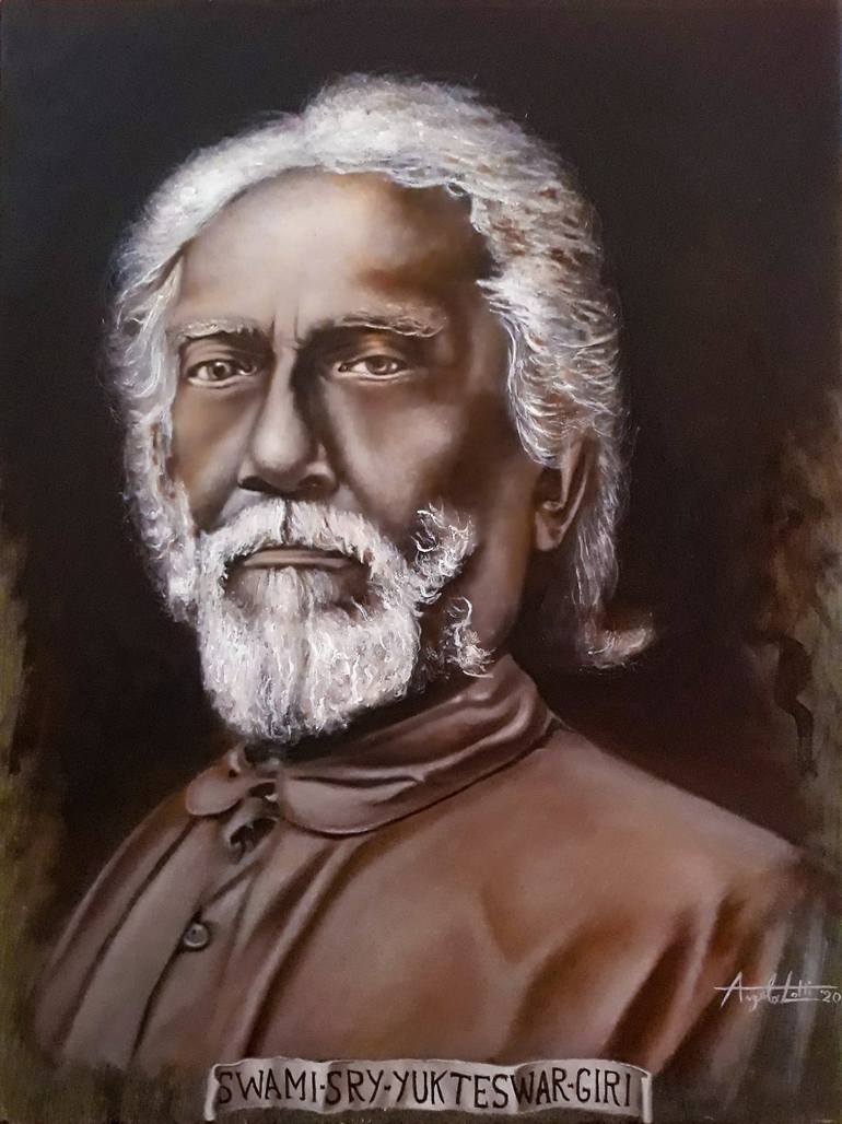Ritratto di Sri Yukteswar Giri Painting by Angelo Lotti | Saatchi Art
