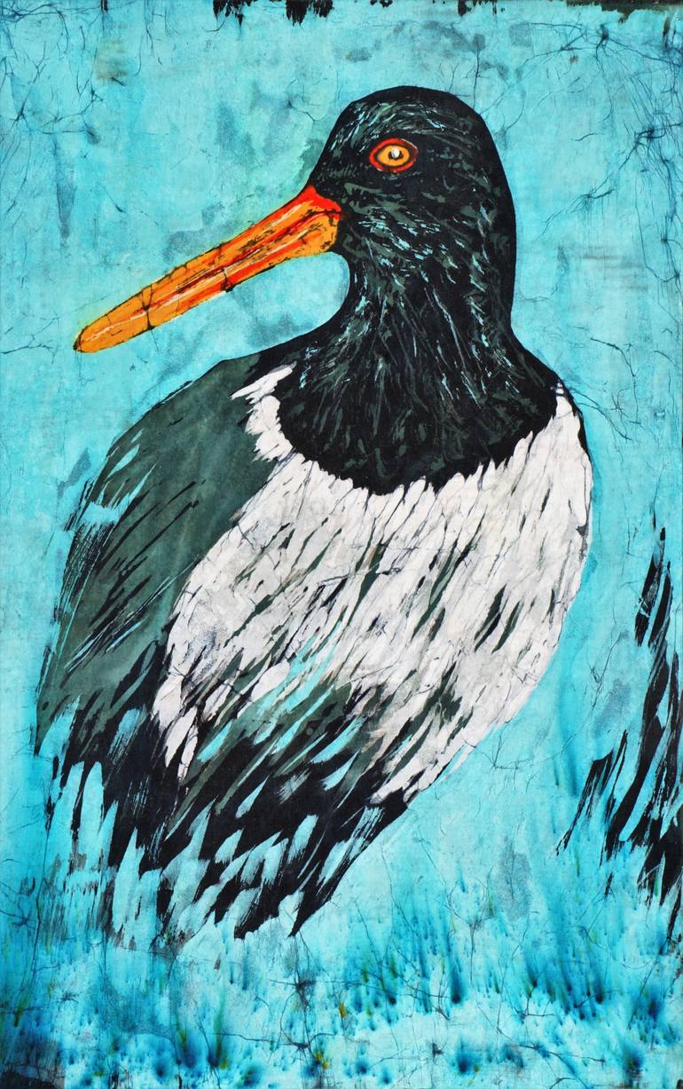 Oystercatcher Painting by Eric Jackson | Saatchi Art