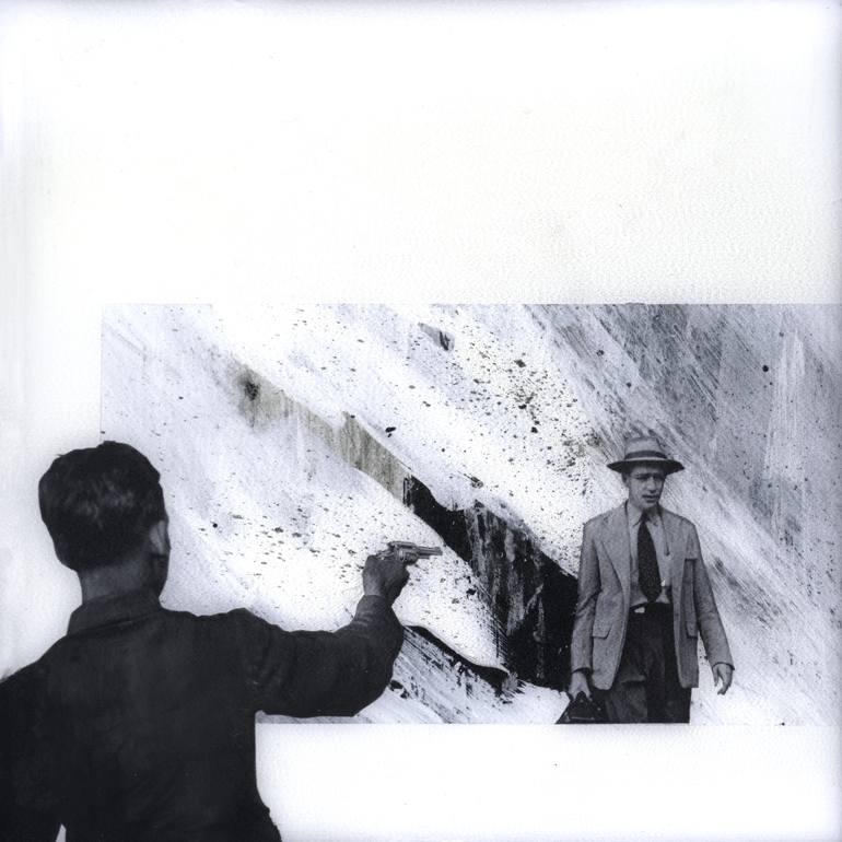 To Kingdom Come (Lone Rider) Collage by Eric Hull | Saatchi Art