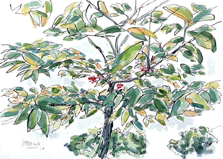 FPEnciso_Botanical_V Painting by Felipe Perez-Enciso | Saatchi Art