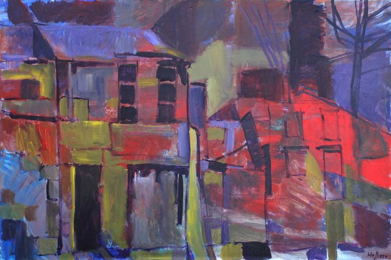 Desolation Row Painting by Robert Hofherr | Saatchi Art