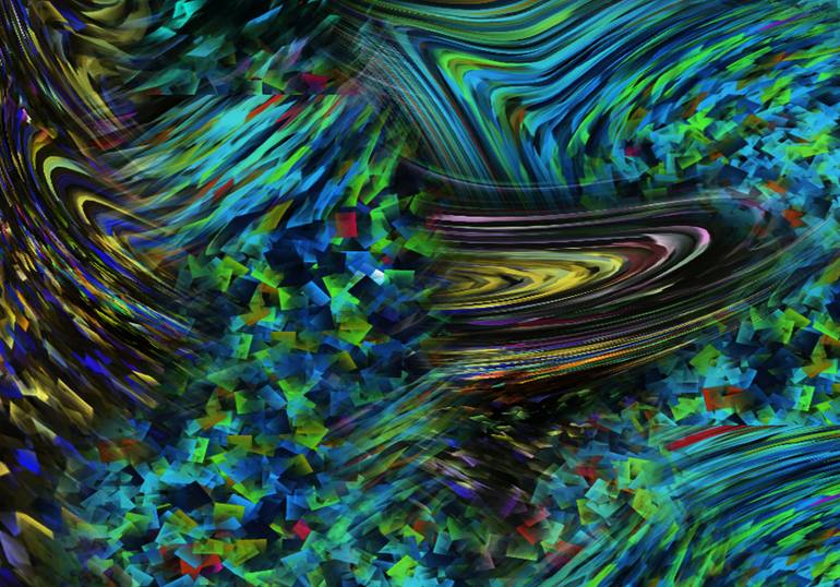 Surrealismo geometrico CCIII Opus 614 a - Limited Edition of 1 ...