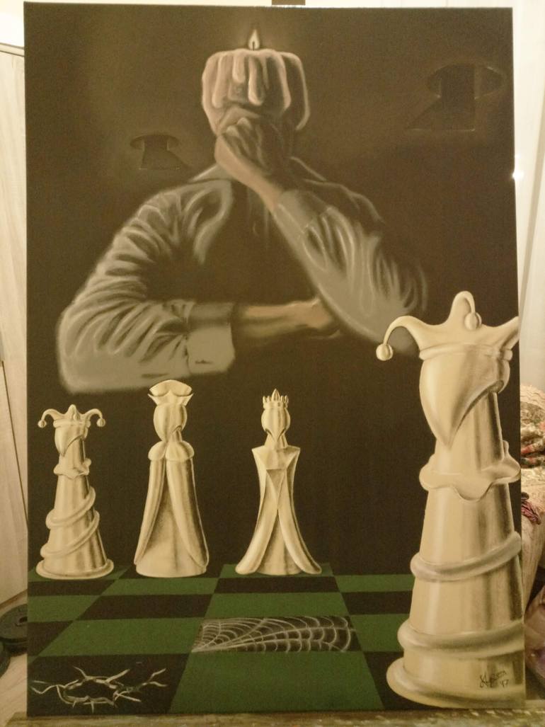 The Discernment Painting by Bota Sergiu Andrei | Saatchi Art