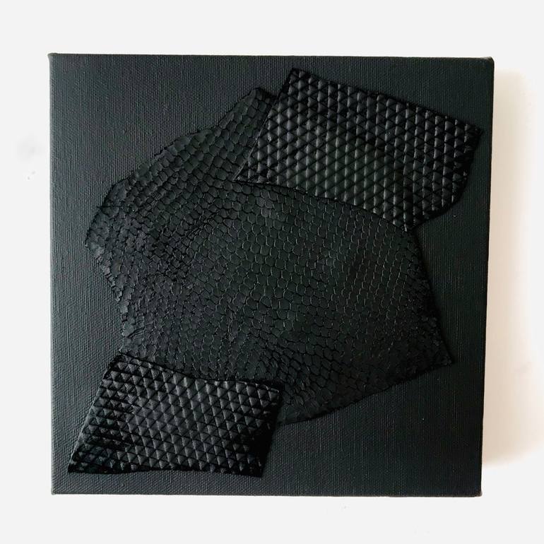 Black mamba Painting by Natalia Wiercinska | Saatchi Art