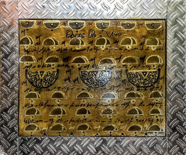 Padre Pio Painting by Sandro Caponnetto | Saatchi Art