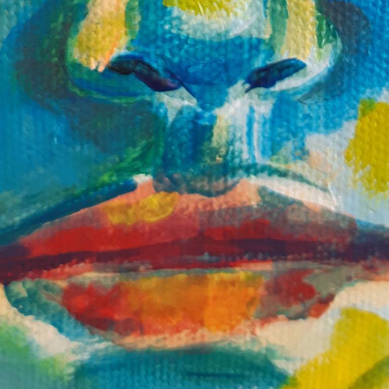 The Observer Painting by Moojan Azar | Saatchi Art