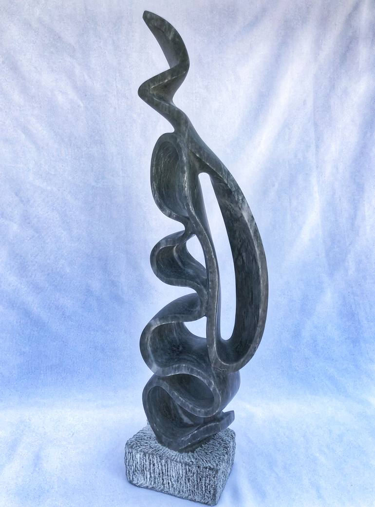 Ribbon Tower Sculpture by Jeff Rosenfeld | Saatchi Art