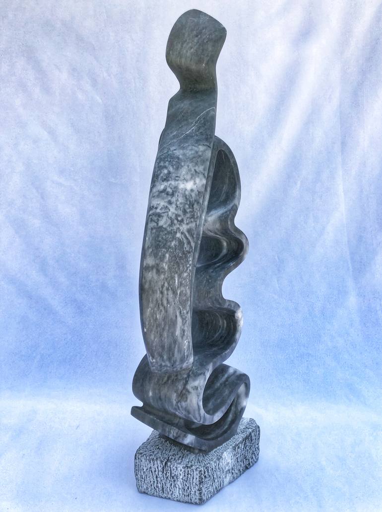 Ribbon Tower Sculpture by Jeff Rosenfeld | Saatchi Art