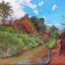 Klip River Stream Painting by Richardt Beyleveld | Saatchi Art