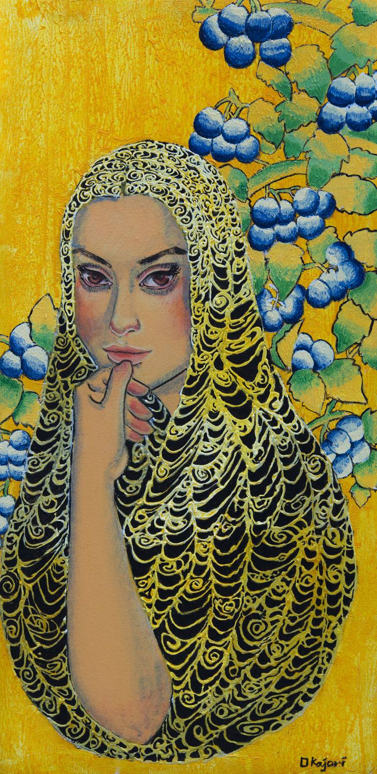 MOHINI Painting by Kajori Ghoshal | Saatchi Art