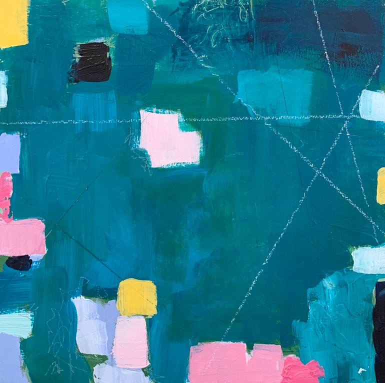 Highwire Painting by Katie Willes | Saatchi Art