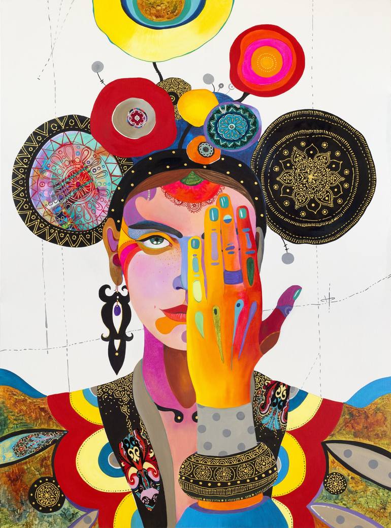 Urban Legend Painting by Silvia Pavlova | Saatchi Art