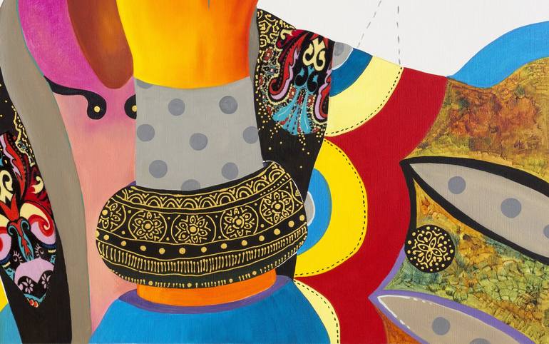Urban Legend Painting by Silvia Pavlova | Saatchi Art
