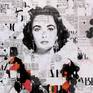Elizabeth Taylor_Pop Collage by Manel Villalonga | Saatchi Art