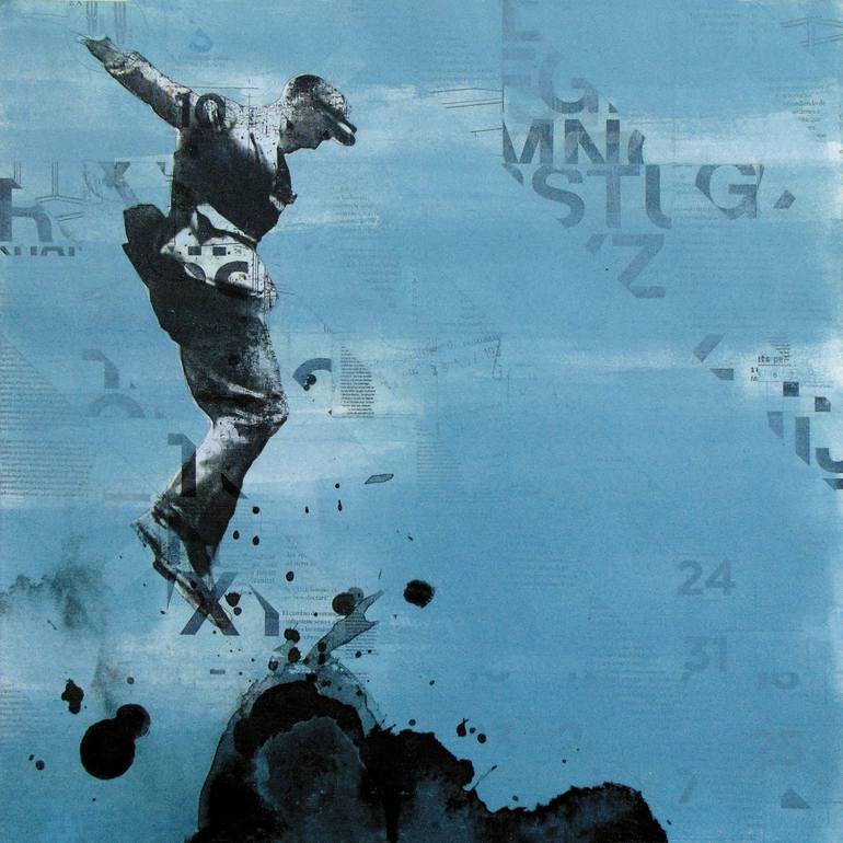 Jump Painting by Manel Villalonga | Saatchi Art