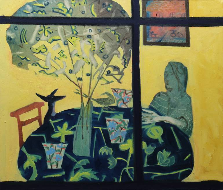 Canopy Painting by george lloyd-jones | Saatchi Art