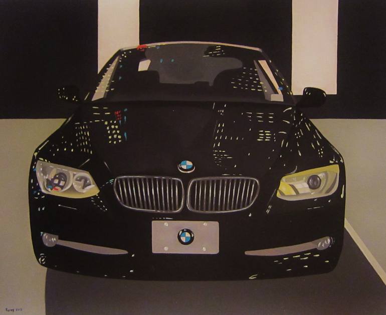 BMW No. 10 Painting by Matthew Pierog | Saatchi Art