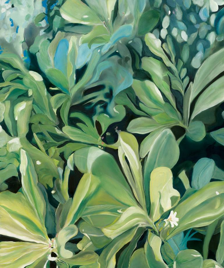 Naupaka Legend Painting by Meredith Howse | Saatchi Art