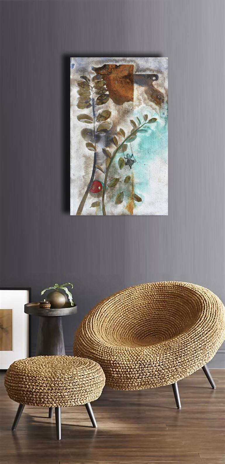 L'ultima mela Painting by Milena Nicosia | Saatchi Art